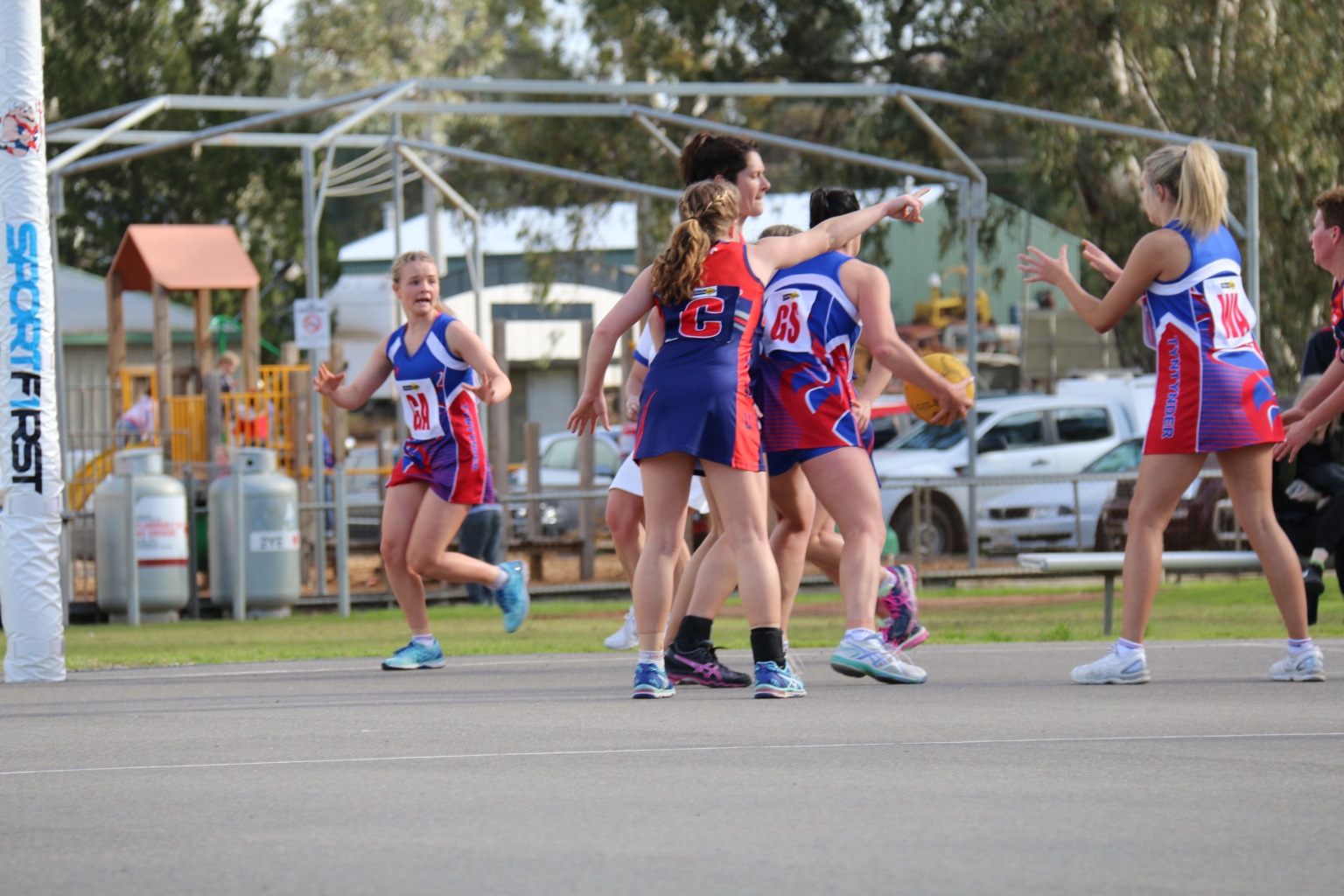 AROUND THE COURTS VS NYAH NYAH WEST UNITED - Tyntynder Football Club ...